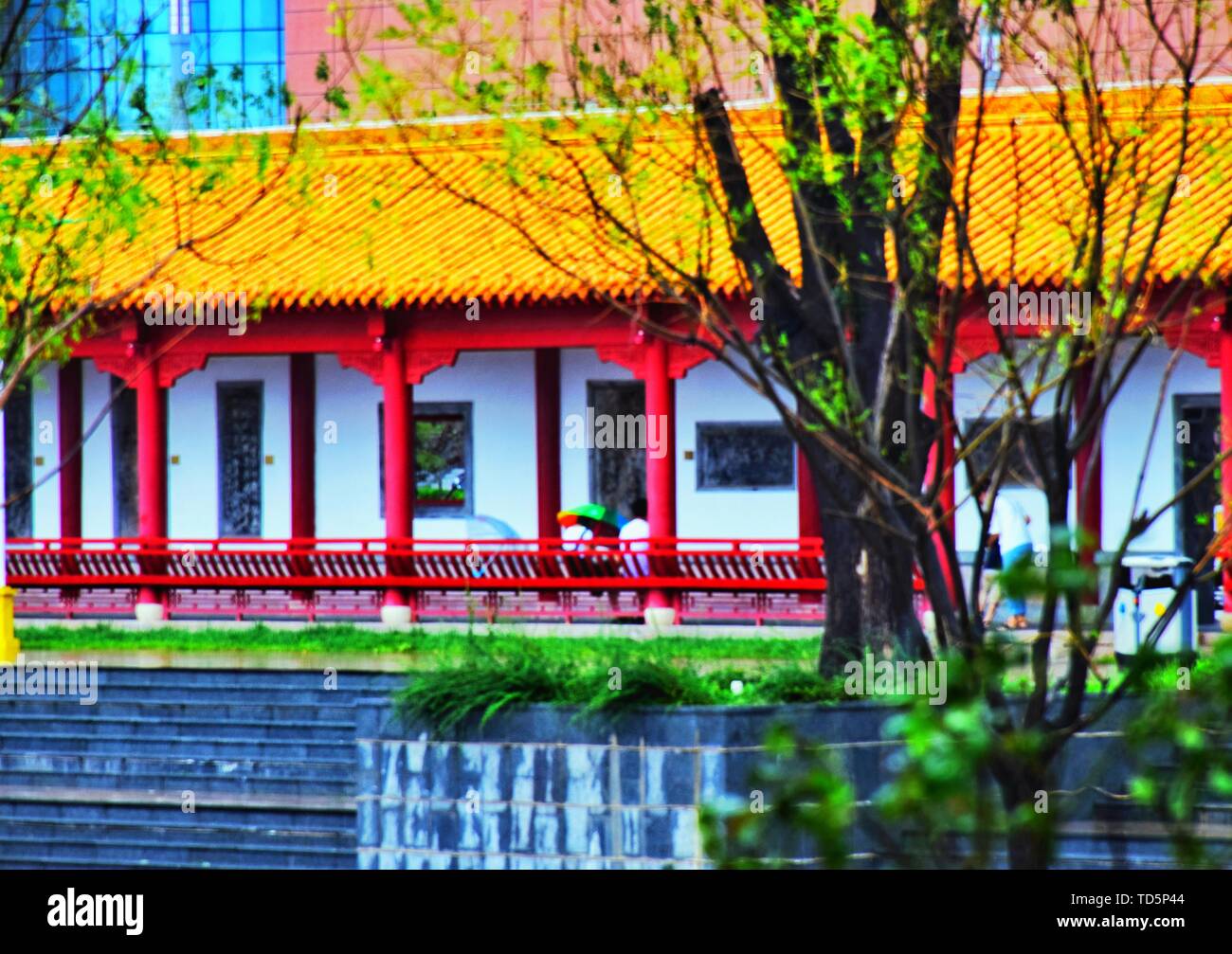 Outside corridor old house hi-res stock photography and images - Alamy