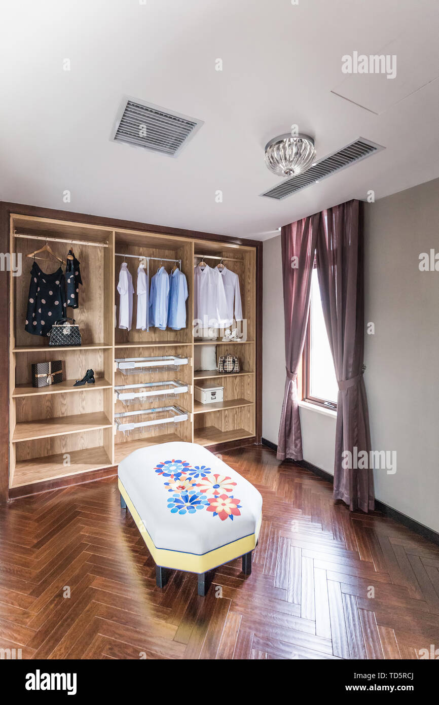 Modern home model room space design corridor hall HD picture Stock ...