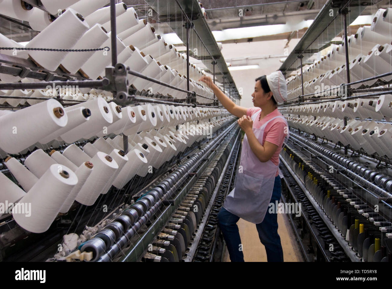 Yarn Factory High Resolution Stock Photography and Images - Alamy