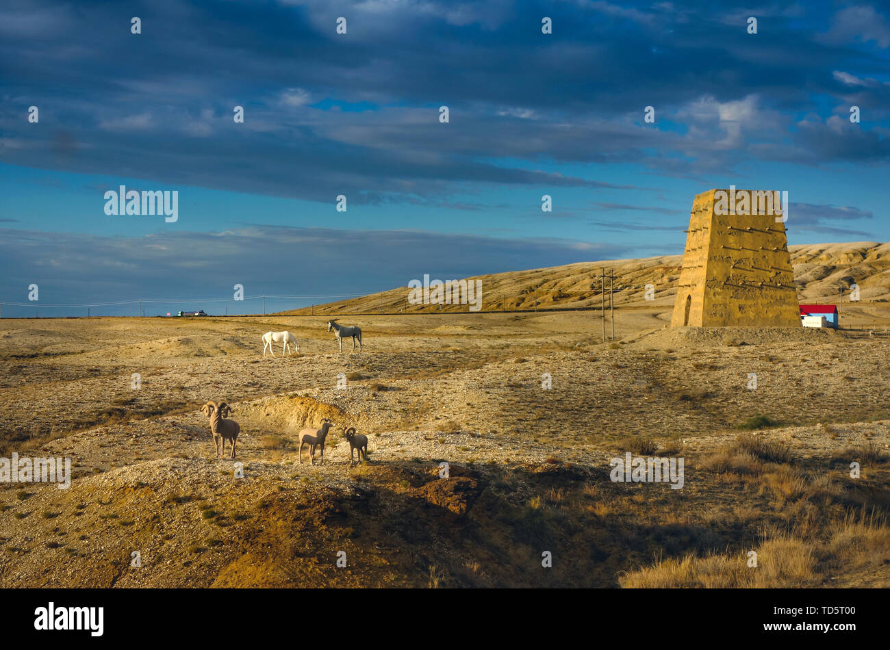 Colorful beach scenery Stock Photo - Alamy