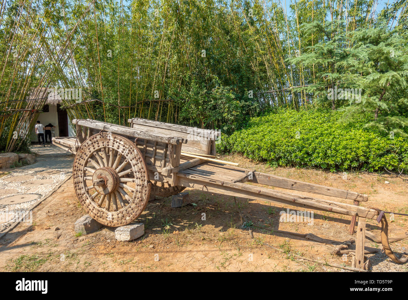 Traditional Loning Farming Tools Culture in Central Plains Stock Photo ...