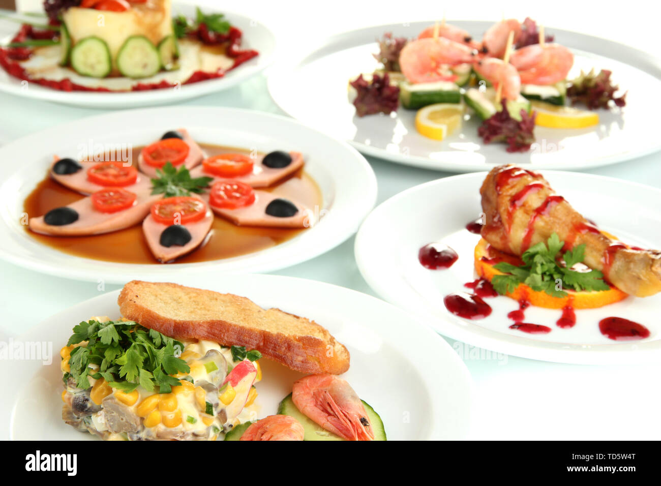 Tiny portions hi-res stock photography and images - Alamy