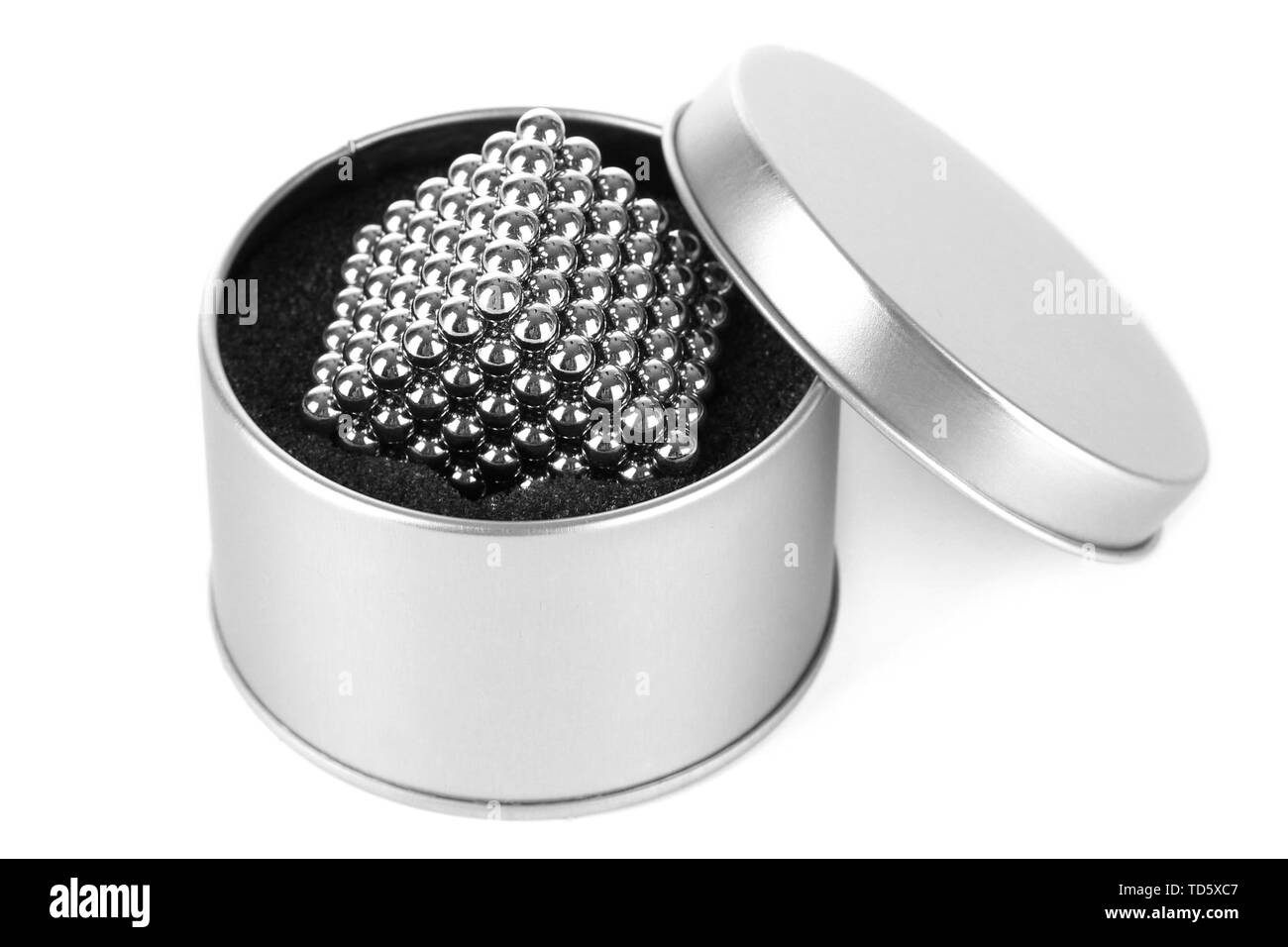 Neocube (toy) in box, isolated on white Stock Photo - Alamy