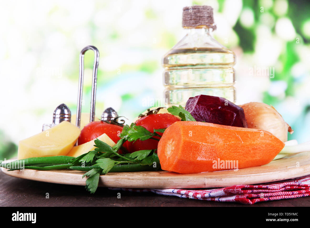 Composition of vegetables Stock Photo - Alamy