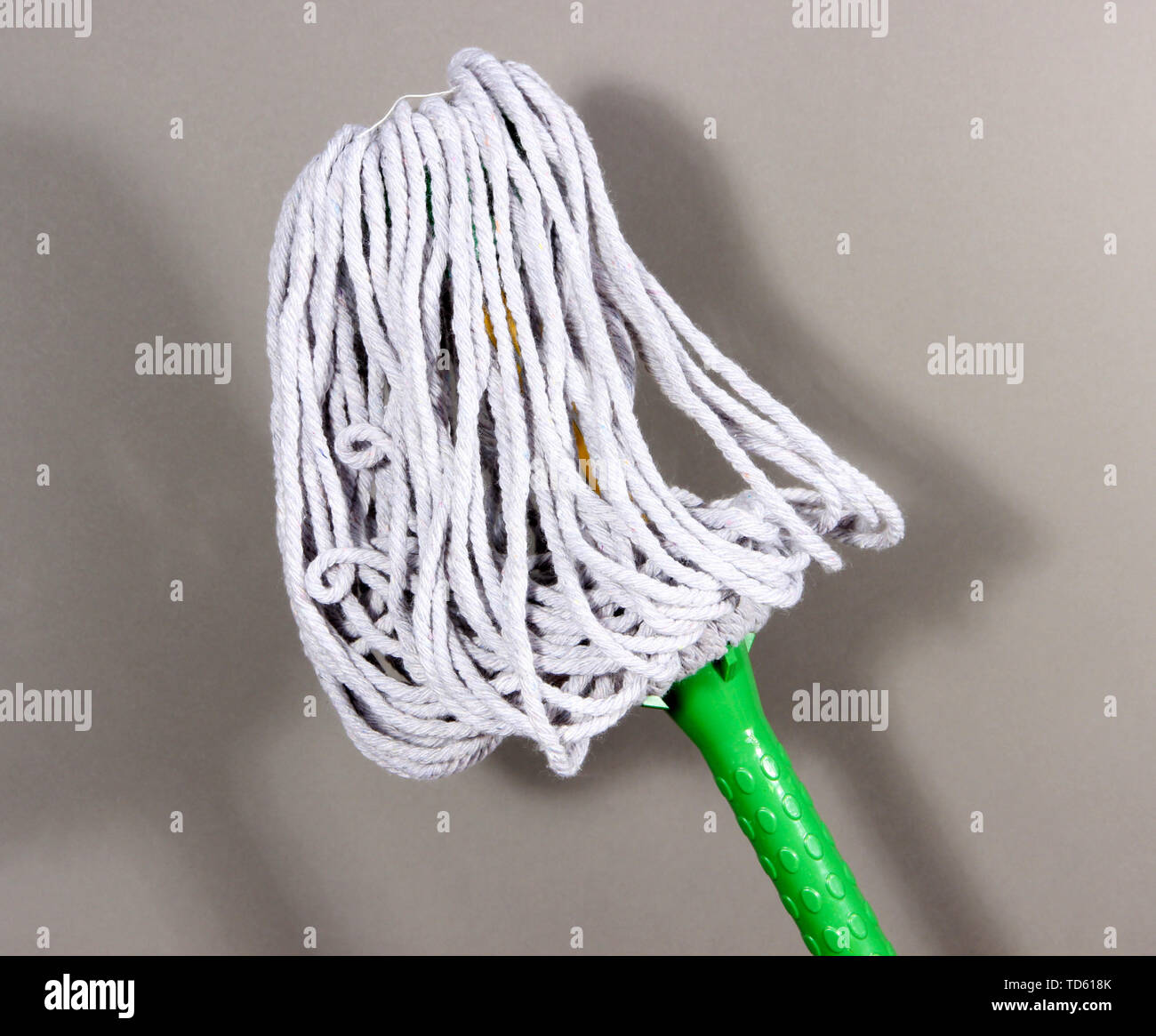 Mop floor on gray hi-res stock photography and images - Alamy