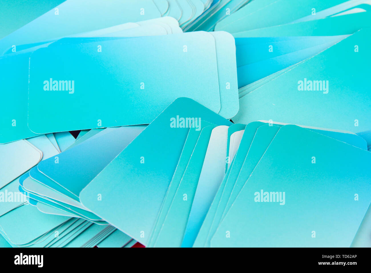 Business cards, on color background Stock Photo - Alamy