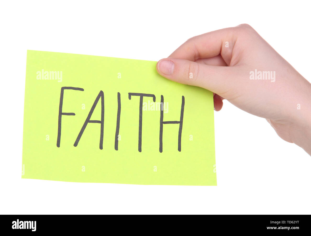 Keep the faith text hi-res stock photography and images - Alamy