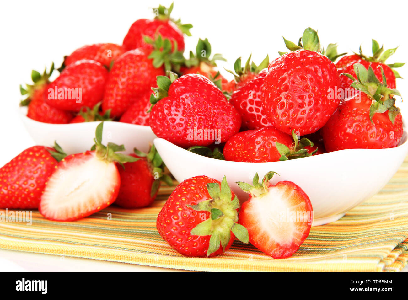 Fresh strawberry close up Stock Photo - Alamy