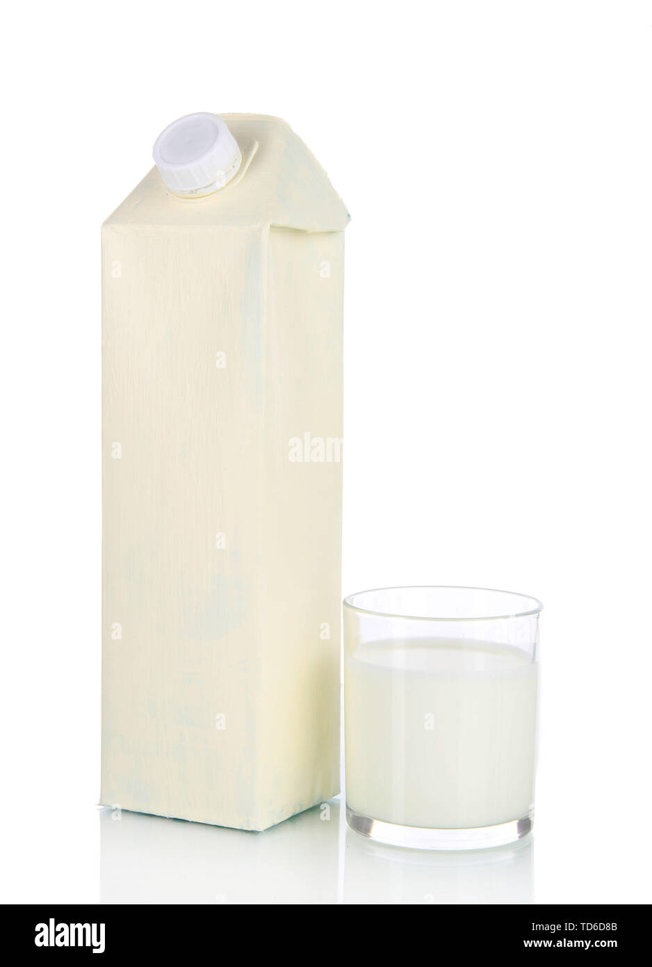 Paper packet milk glass hi-res stock photography and images - Alamy