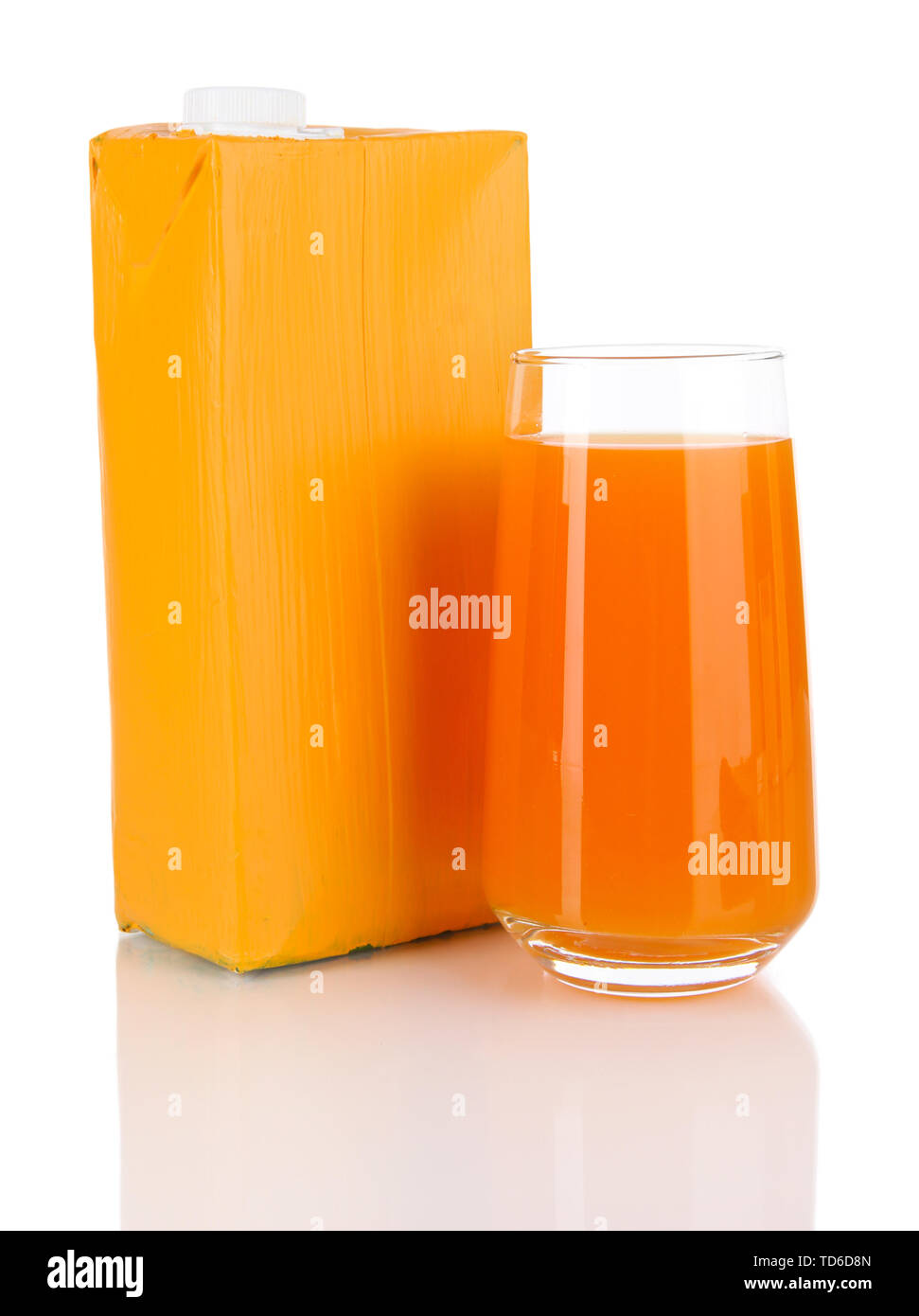 Empty orange juice carton hi-res stock photography and images - Alamy