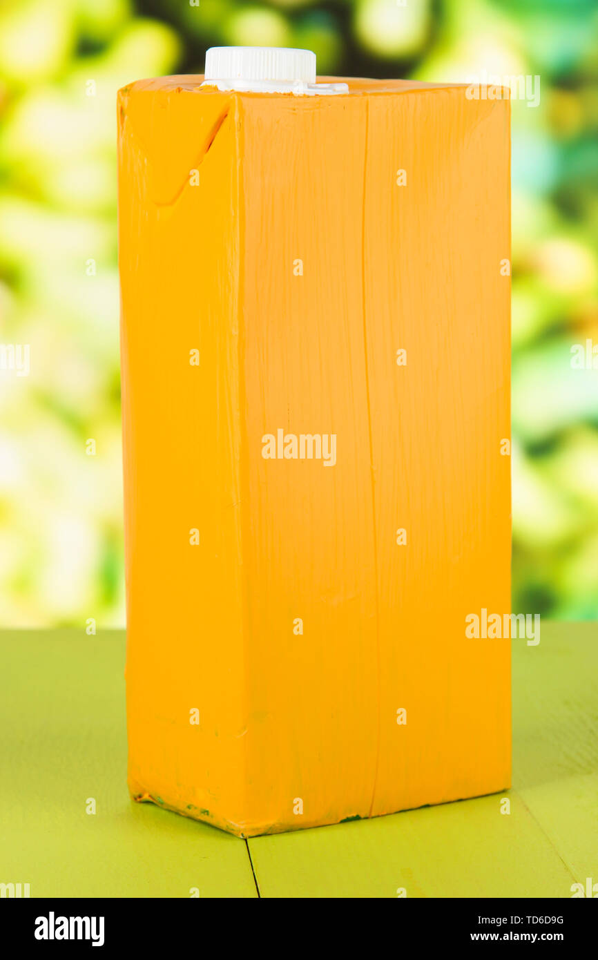 Empty orange juice carton hi-res stock photography and images - Alamy