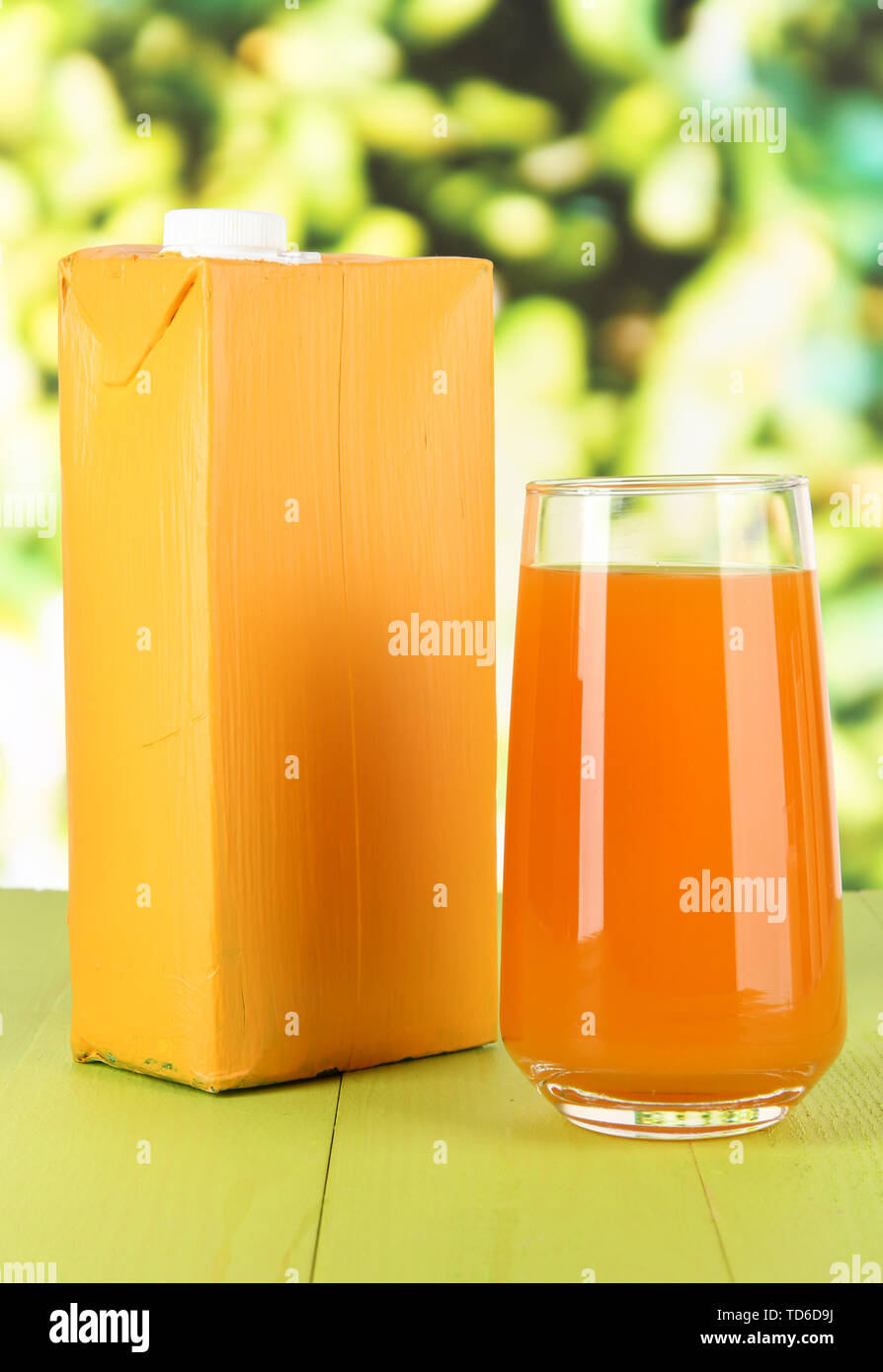 Empty orange juice carton hi-res stock photography and images - Alamy
