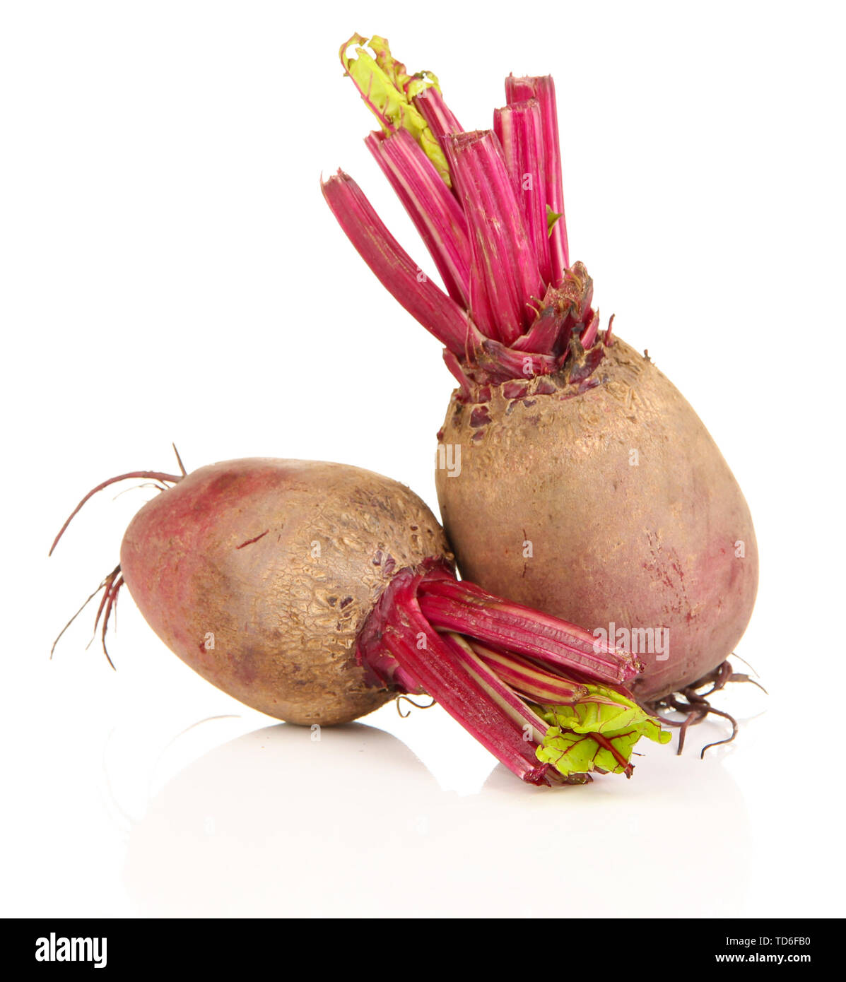Young beets isolated on white Stock Photo - Alamy