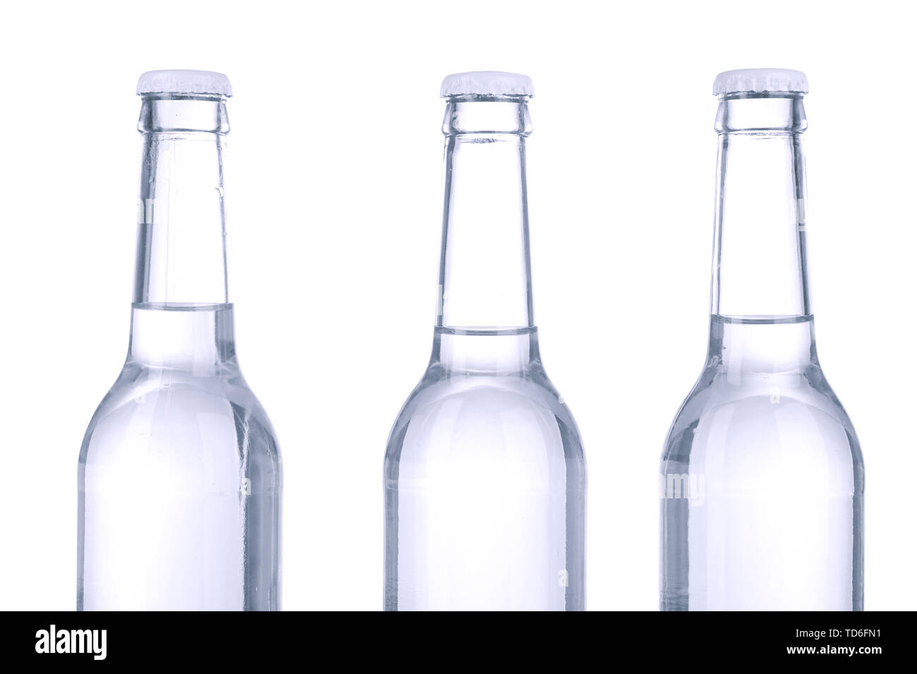 Water bottles isolated on white Stock Photo - Alamy