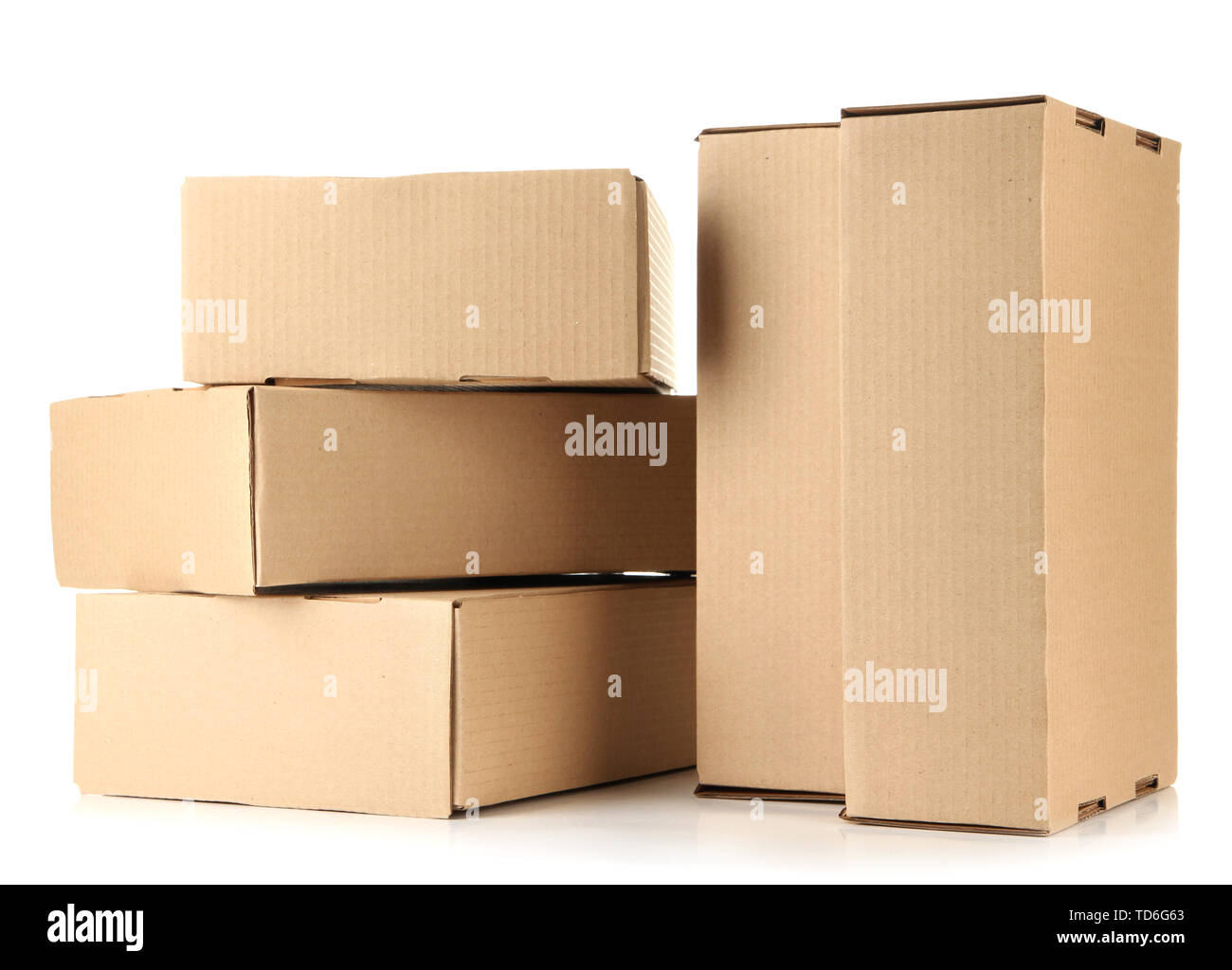 Parcels photo Cut Out Stock Images & Pictures - Alamy