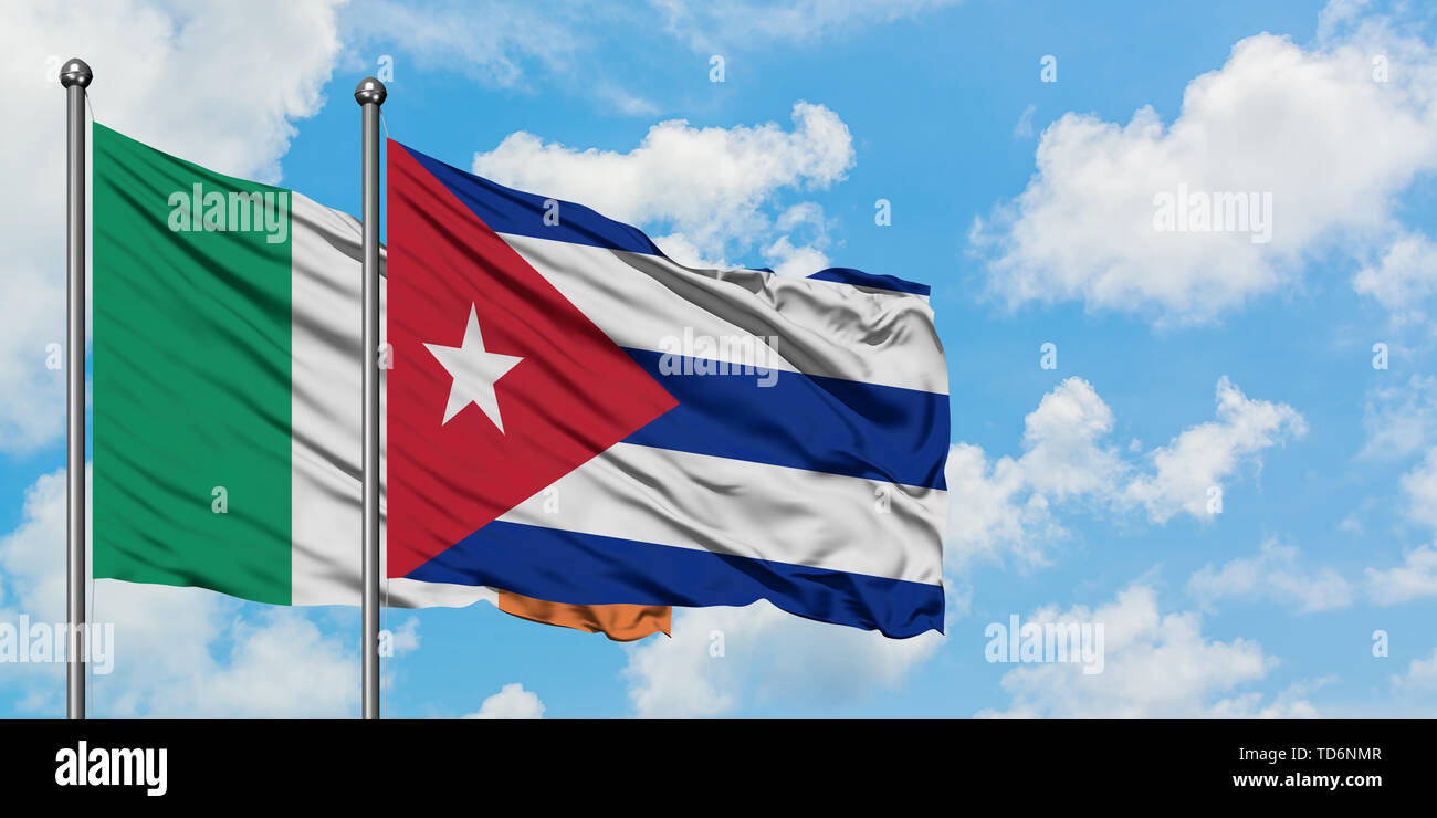 Cuba ireland flag hi-res stock photography and images - Alamy
