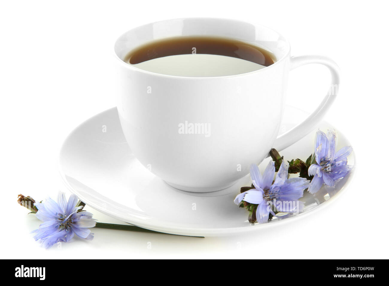 Hot chicory drink plant Cut Out Stock Images & Pictures - Alamy