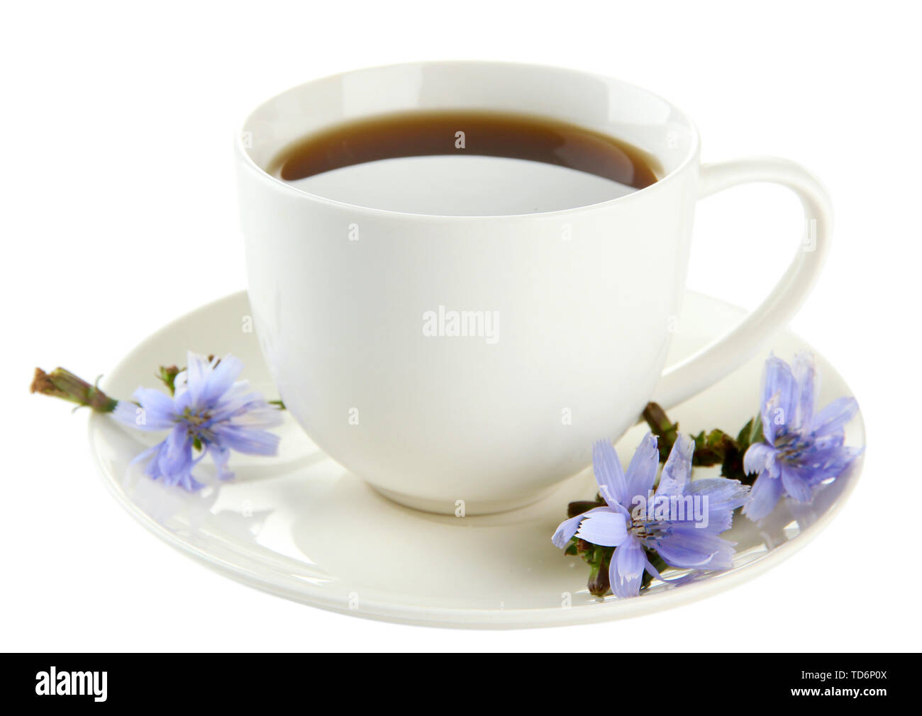 Hot chicory drink plant Cut Out Stock Images & Pictures - Alamy