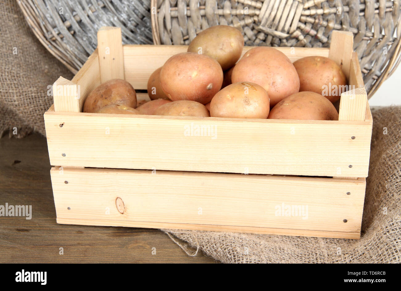 Potato locker hi-res stock photography and images - Alamy