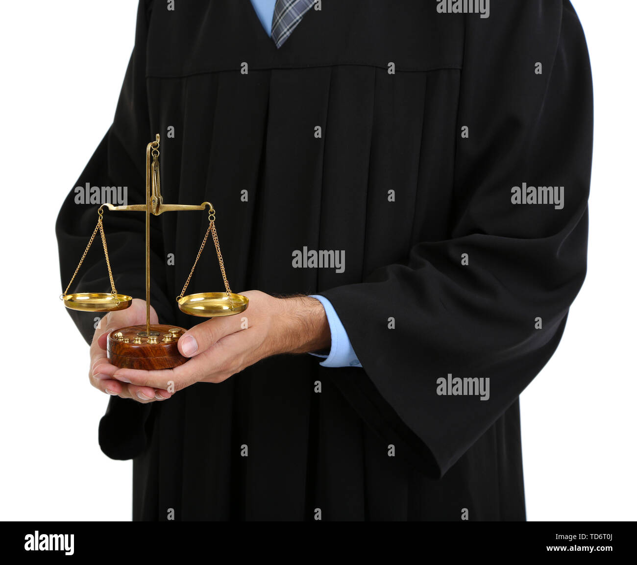 Holding golden scales hi-res stock photography and images - Alamy