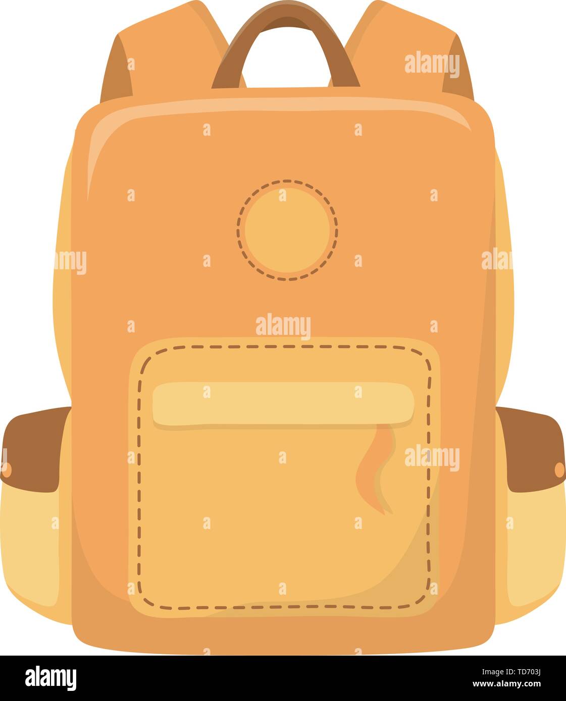 Bag design, School supply object education study lesson and class theme ...