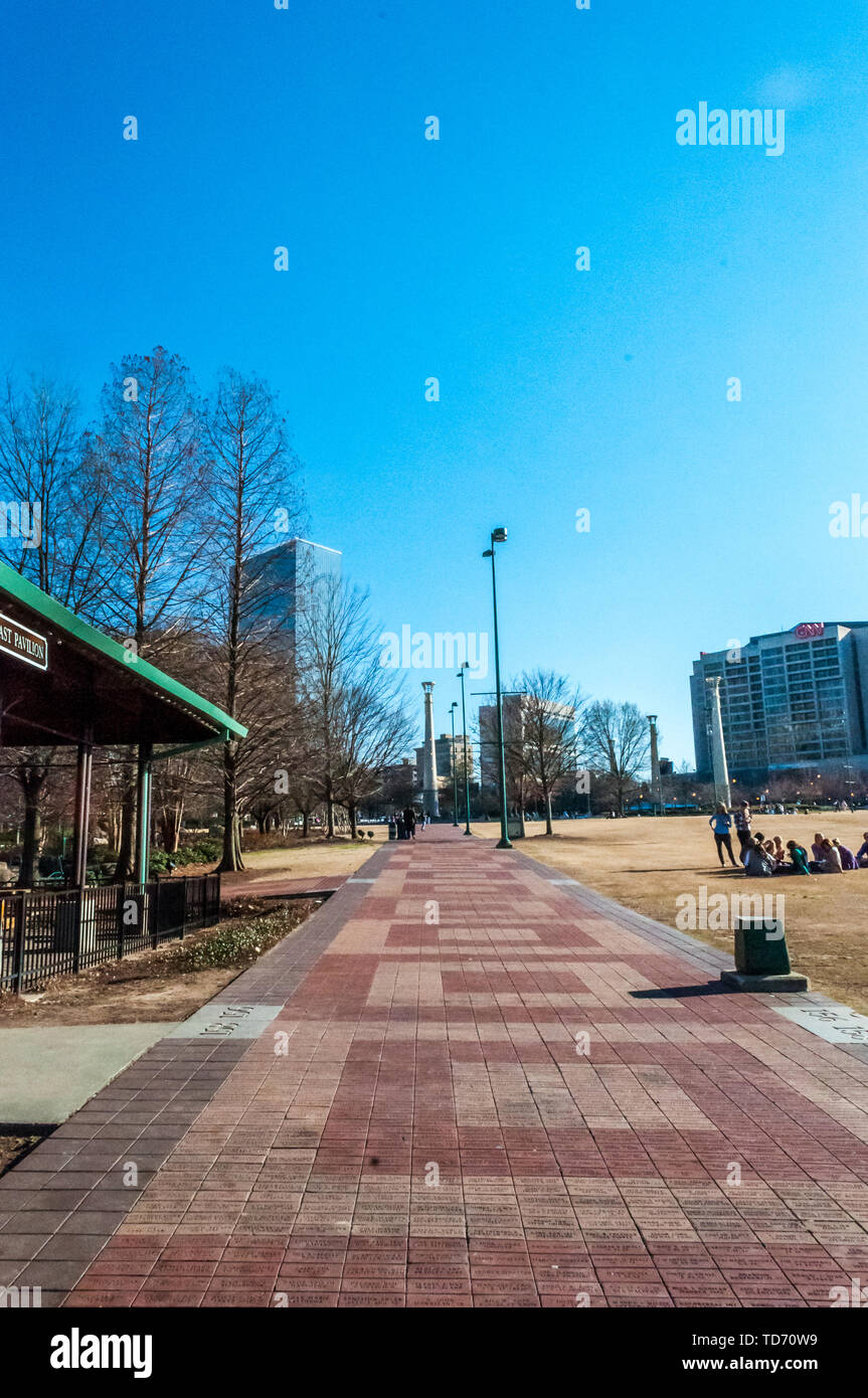 Atlanta city scenery Stock Photo - Alamy