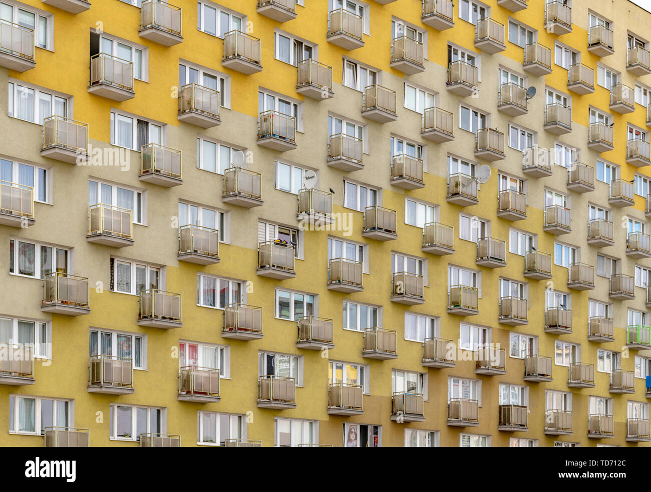 Block flats poland hi-res stock photography and images - Alamy