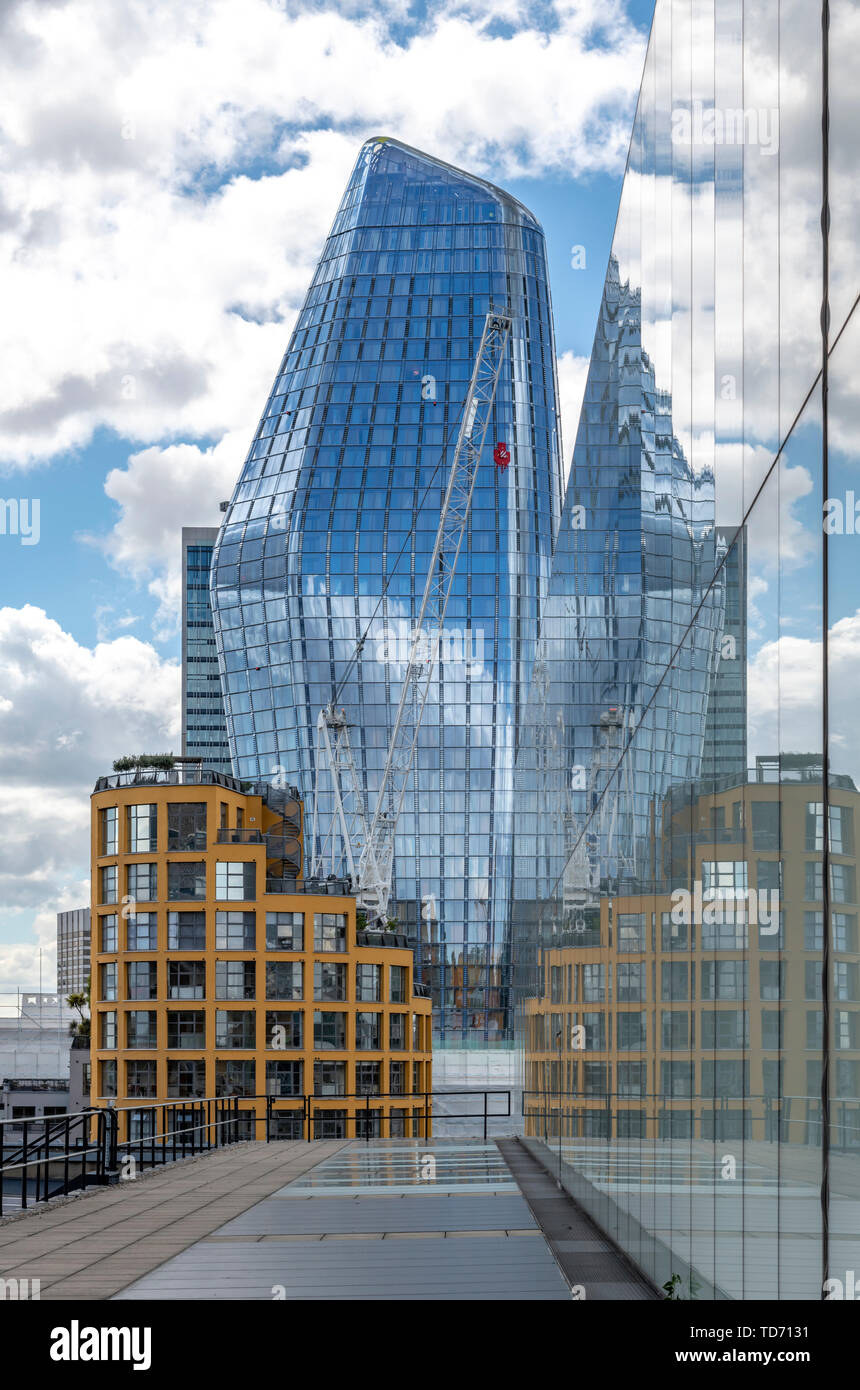 New skyscraper in London officially called One Blackfriars. Also known ...