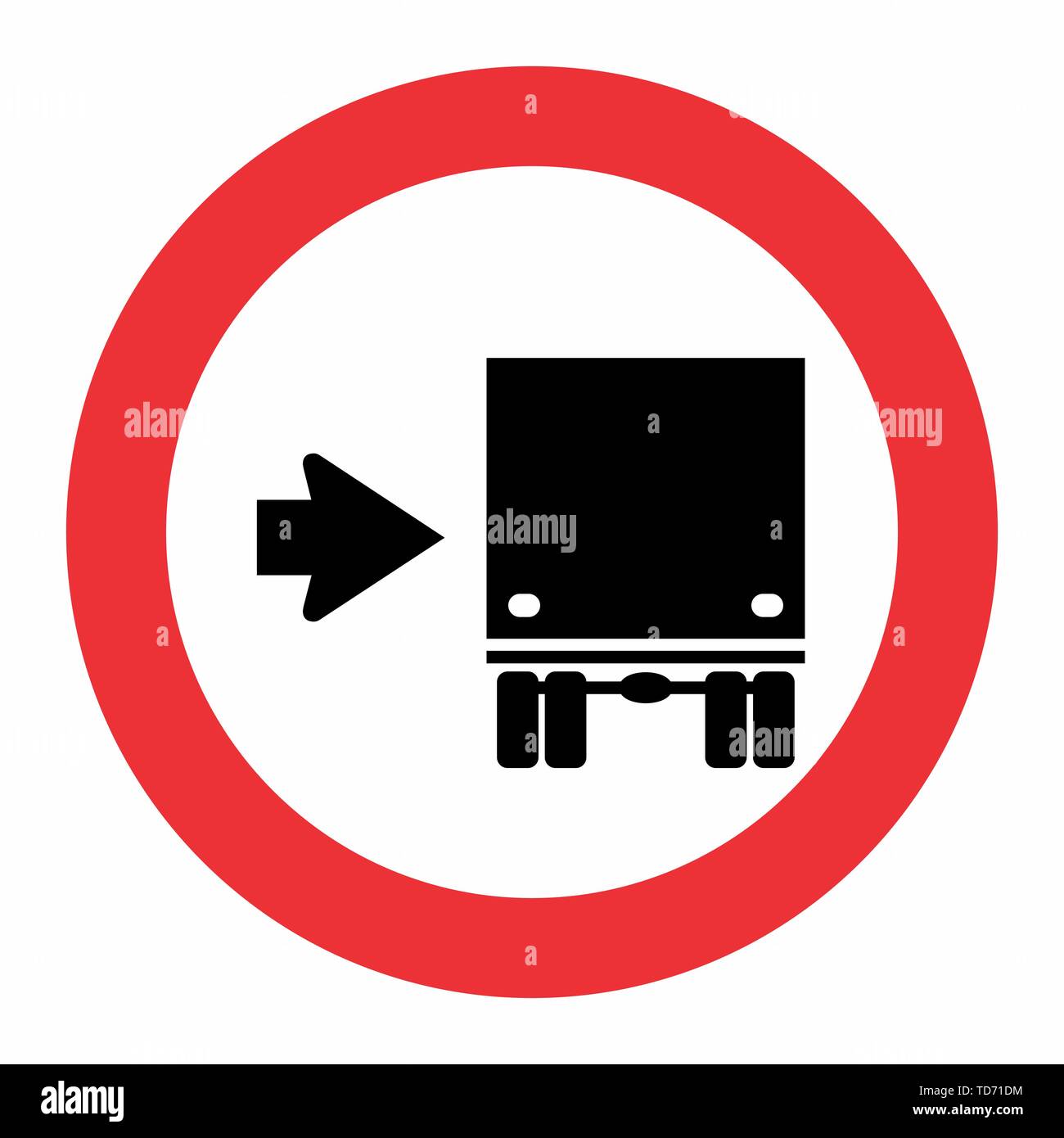 Road sign keep right symbol hi-res stock photography and images - Alamy