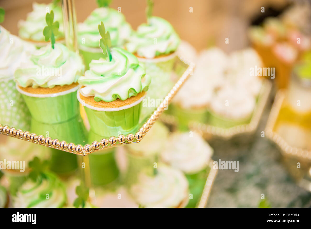 Food, delicious, refreshments, nobody, cream, dessert, party, reception ...