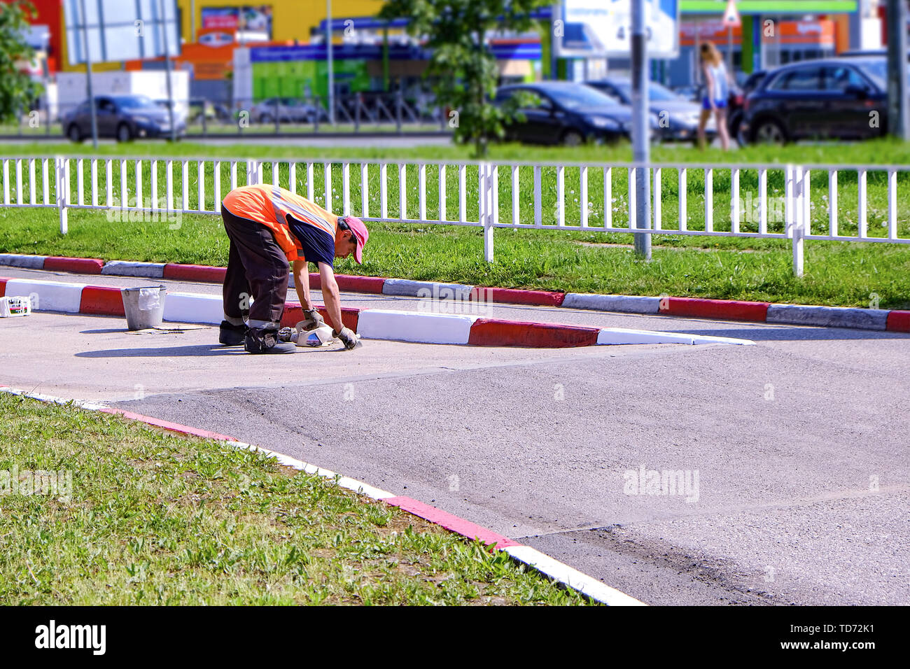 Painting An Old Tractor High Resolution Stock Photography and Images ...