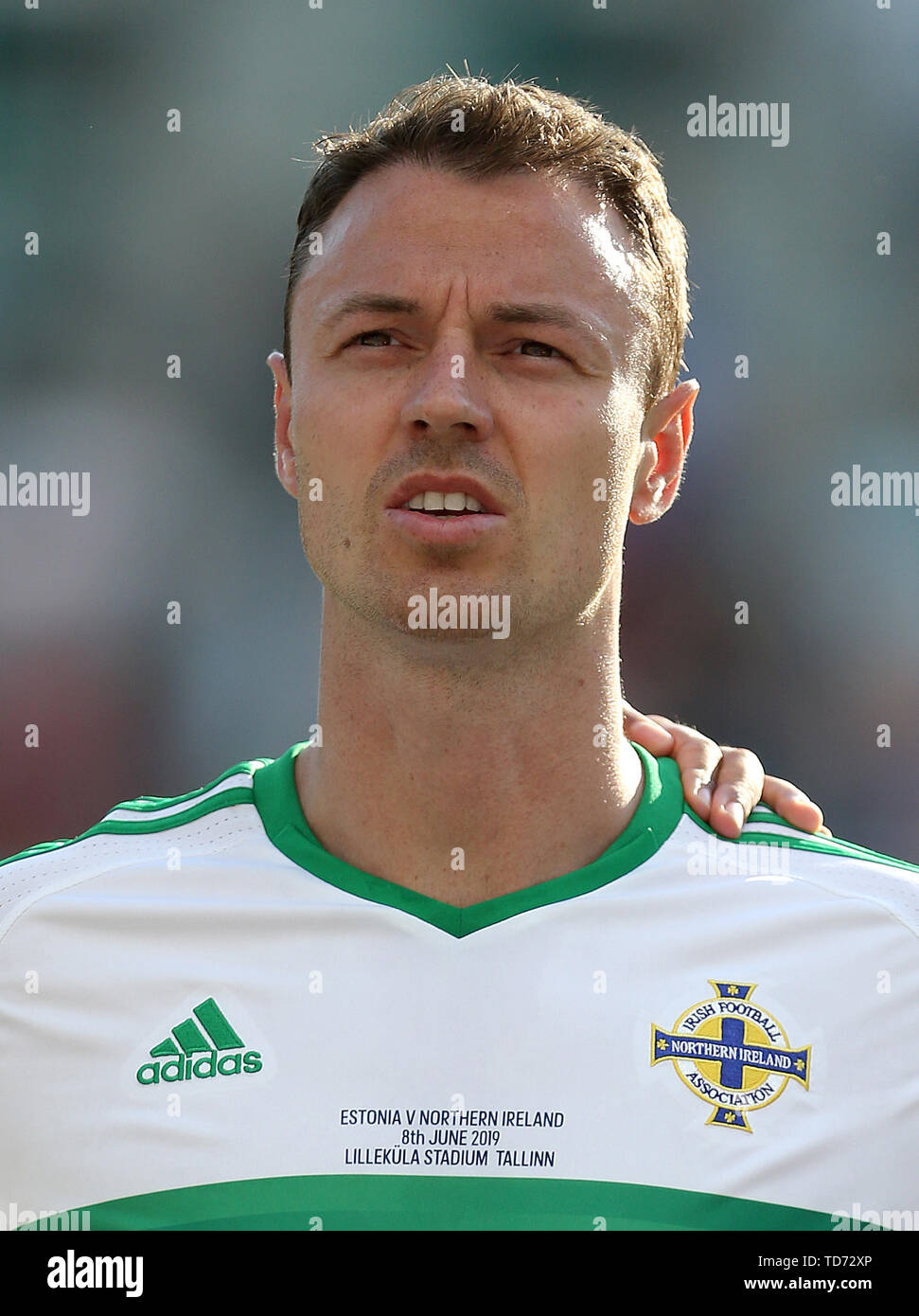 Northern Ireland's Jonny Evans Stock Photo - Alamy