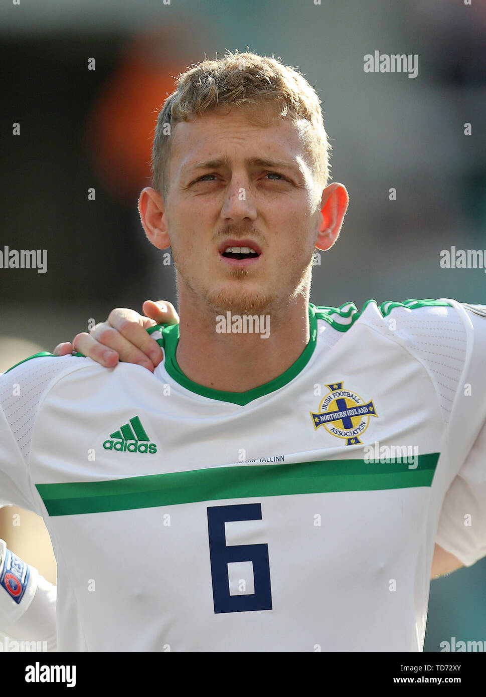 Northern Ireland's George Saville Stock Photo - Alamy
