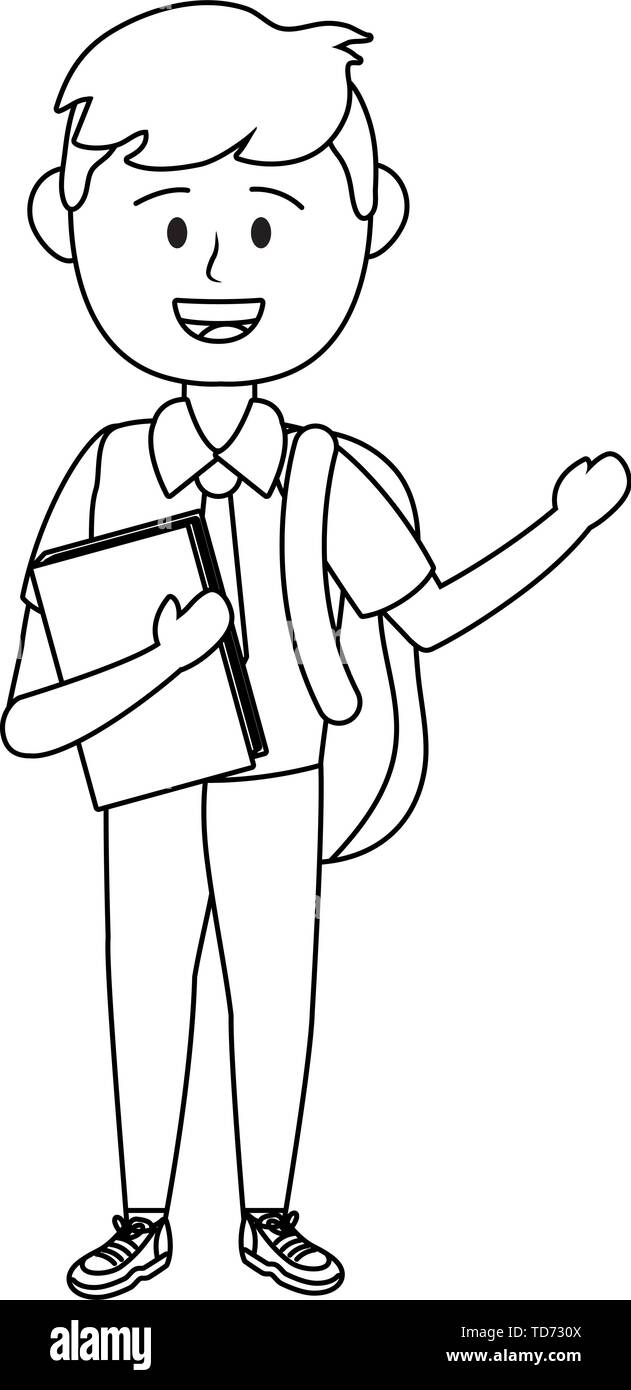Boy kid design, School education learning knowledge study and class ...