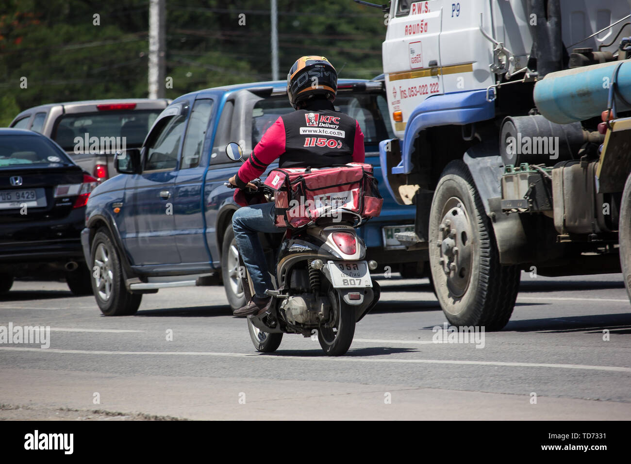 Kfc delivery hi-res stock photography and images - Alamy