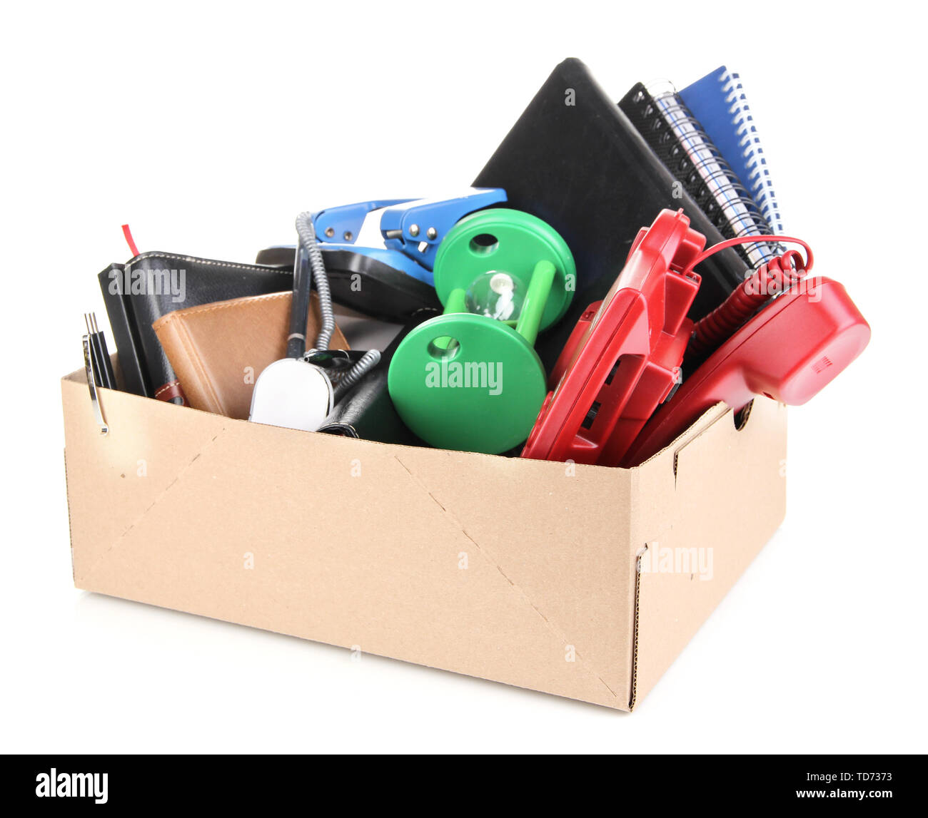 Documents carton hi-res stock photography and images - Alamy