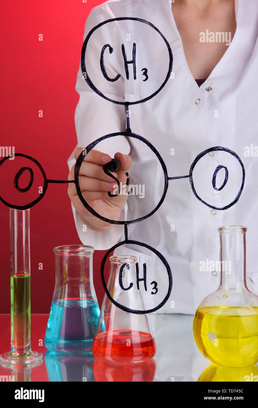 Woman writing success formula hi-res stock photography and images - Alamy