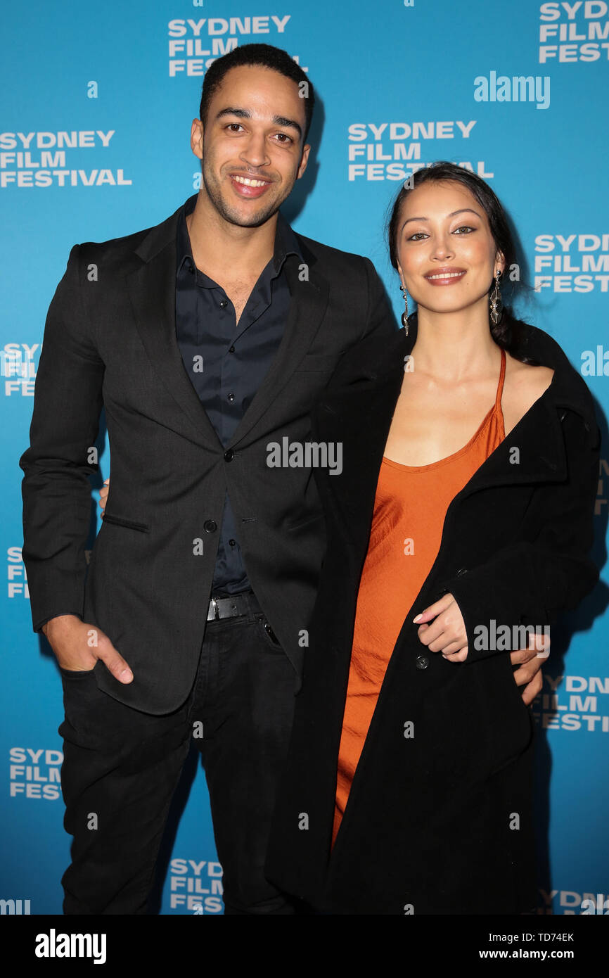 June 12, 2019 - Sydney, NSW, Australia - EZEKIEL SIMAT and MELANIE ...