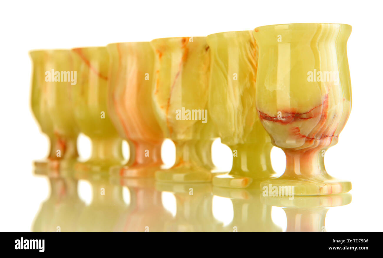 Green and white spotted cups hi-res stock photography and images - Alamy