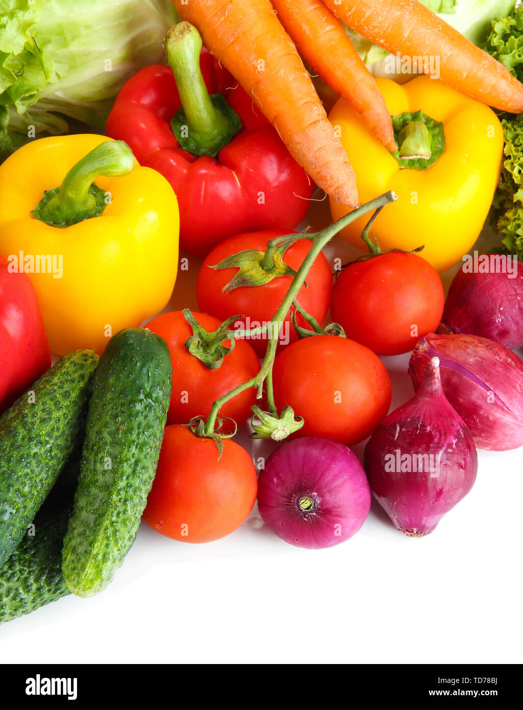 Fresh vegetables close up Stock Photo - Alamy