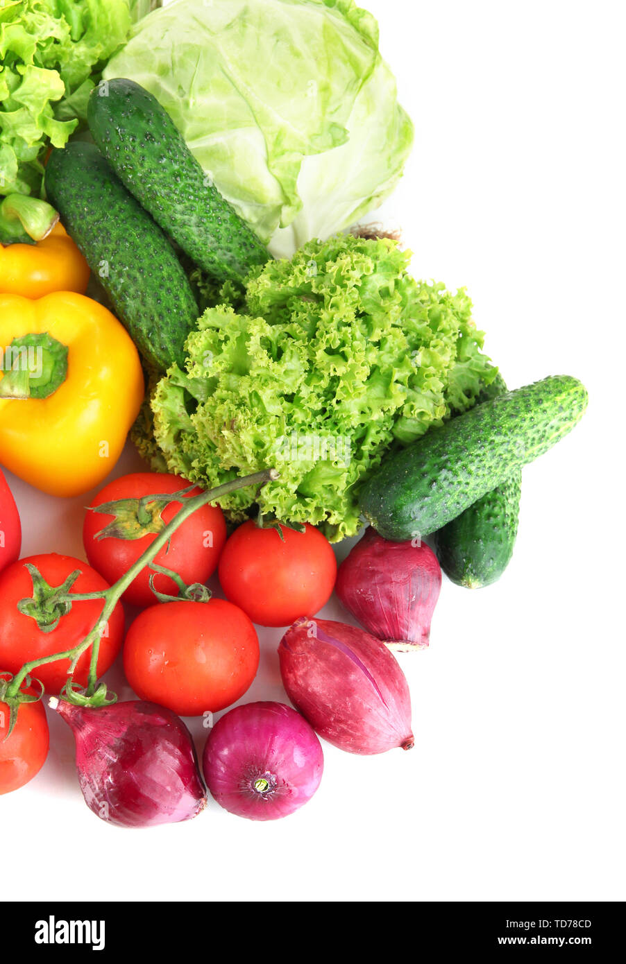 Fresh vegetables close up Stock Photo - Alamy