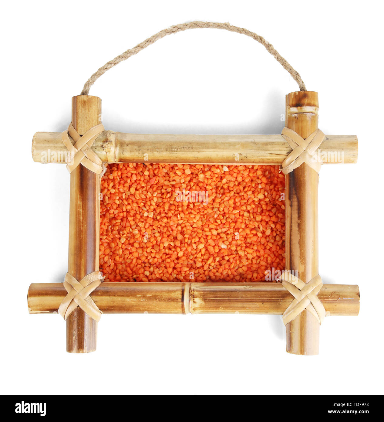 Picture of colored decorative sand isolated on white Stock Photo - Alamy