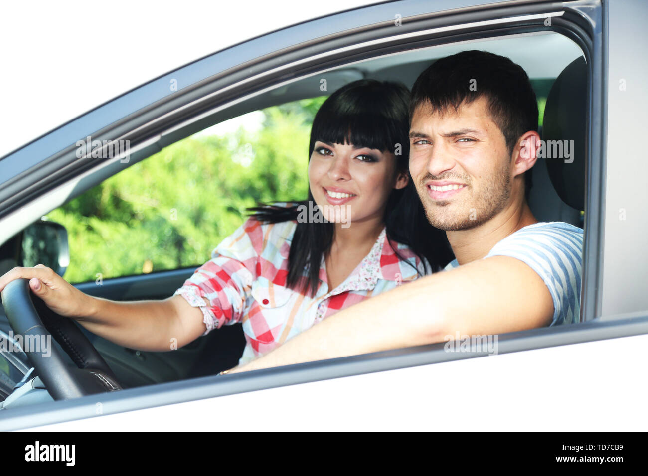 Happy driver natural hi-res stock photography and images - Alamy