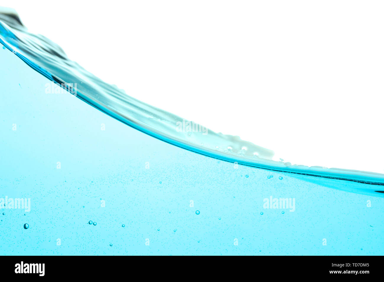 Water wave isolated on white Stock Photo - Alamy