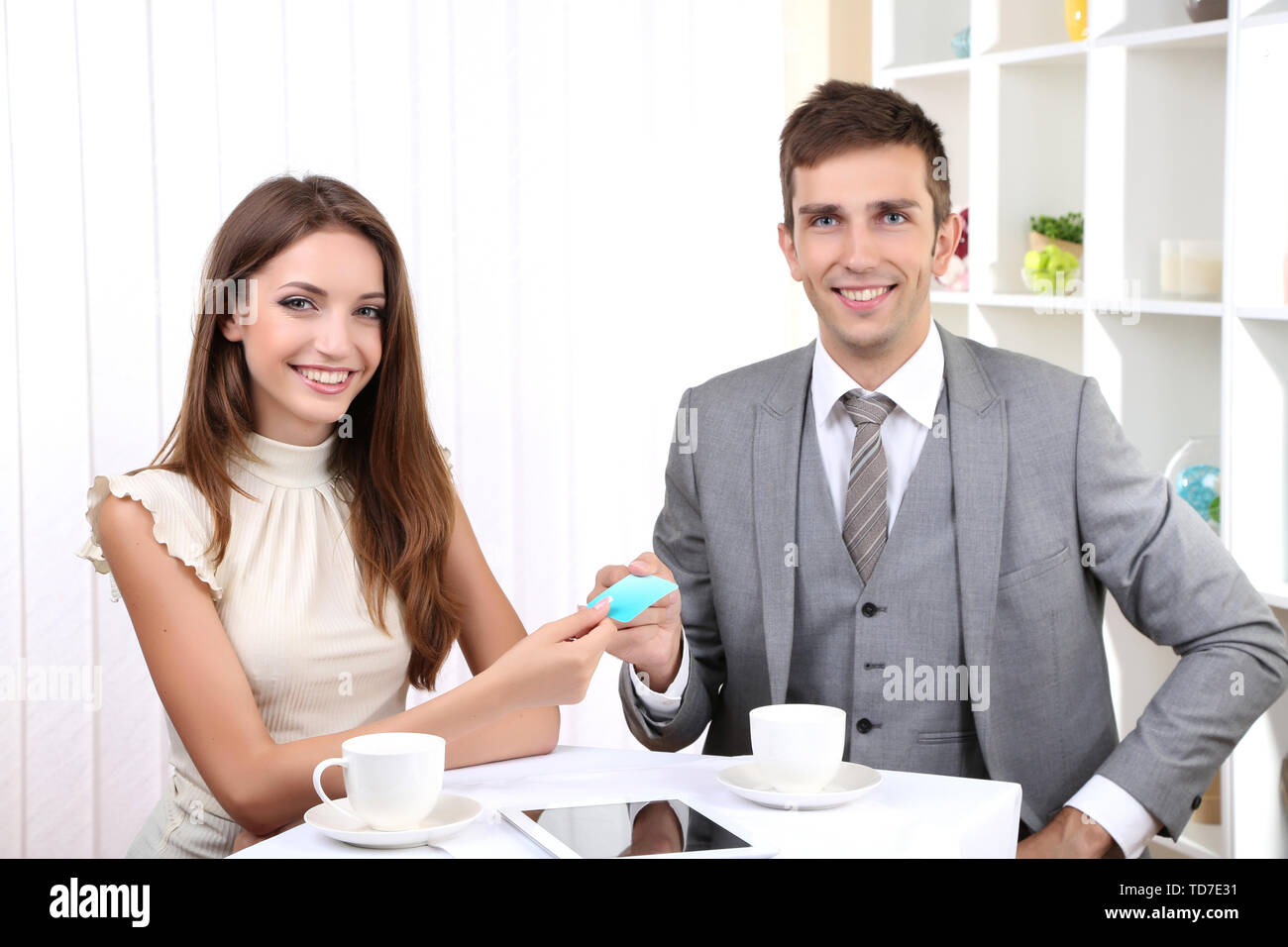 Changing cards hi-res stock photography and images - Alamy