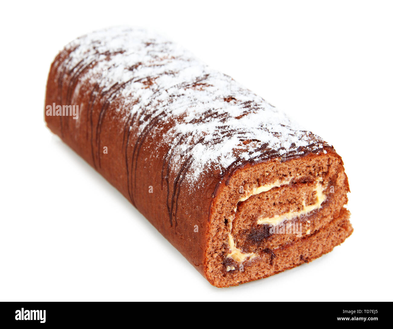 Swiss roll jam Cut Out Stock Images & Pictures - Alamy