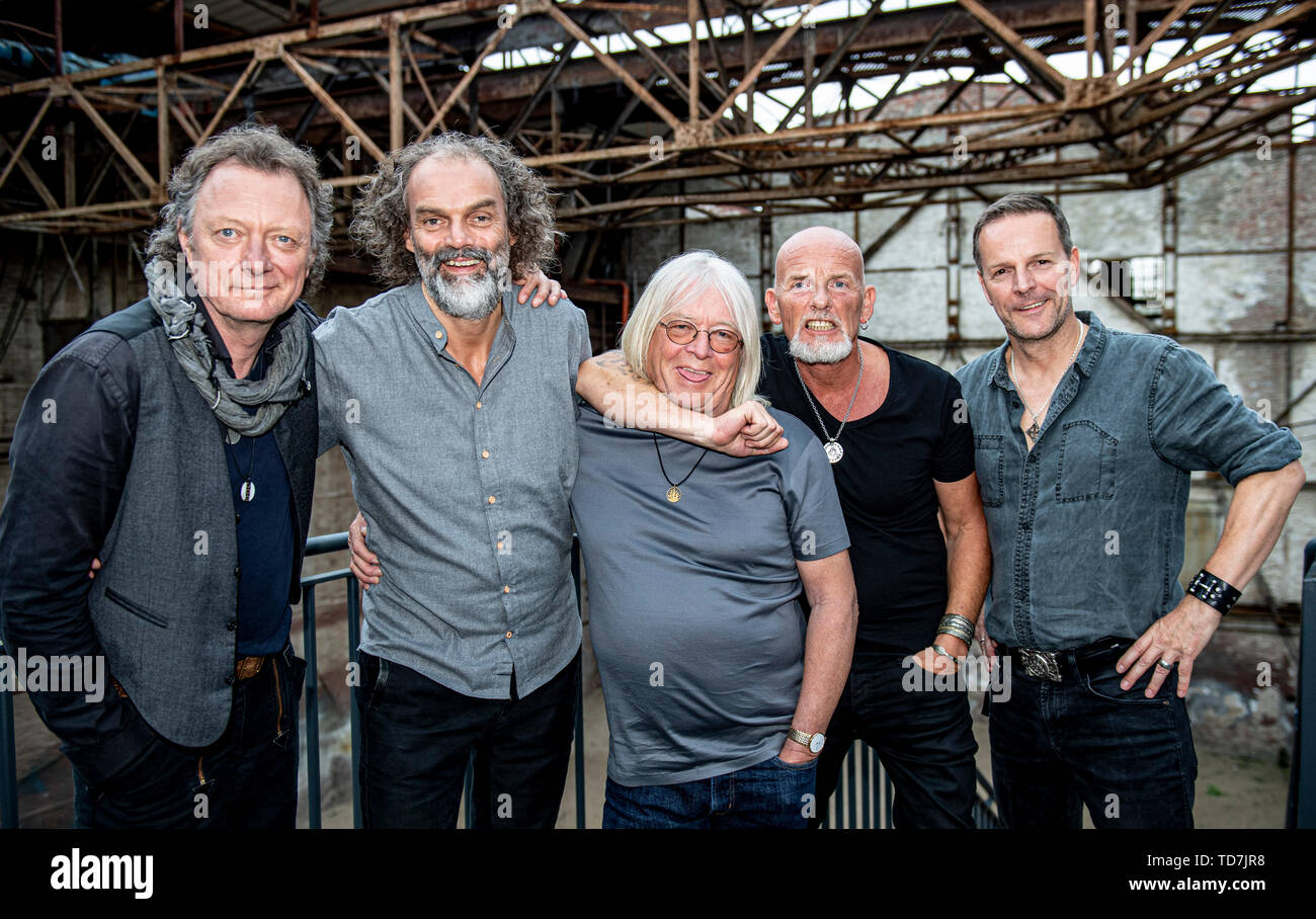 12 June 2019, Schleswig-Holstein, Lübeck: Andreas Fahnert (l-r), Hans ...