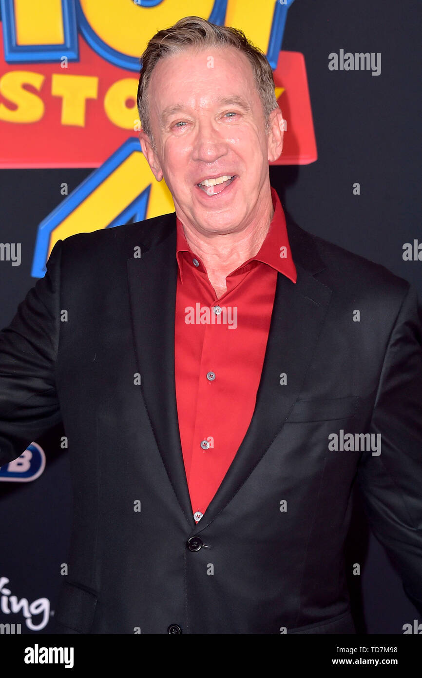 Los Angeles, USA. 11th June, 2019. Tim Allen at the world premiere of ...