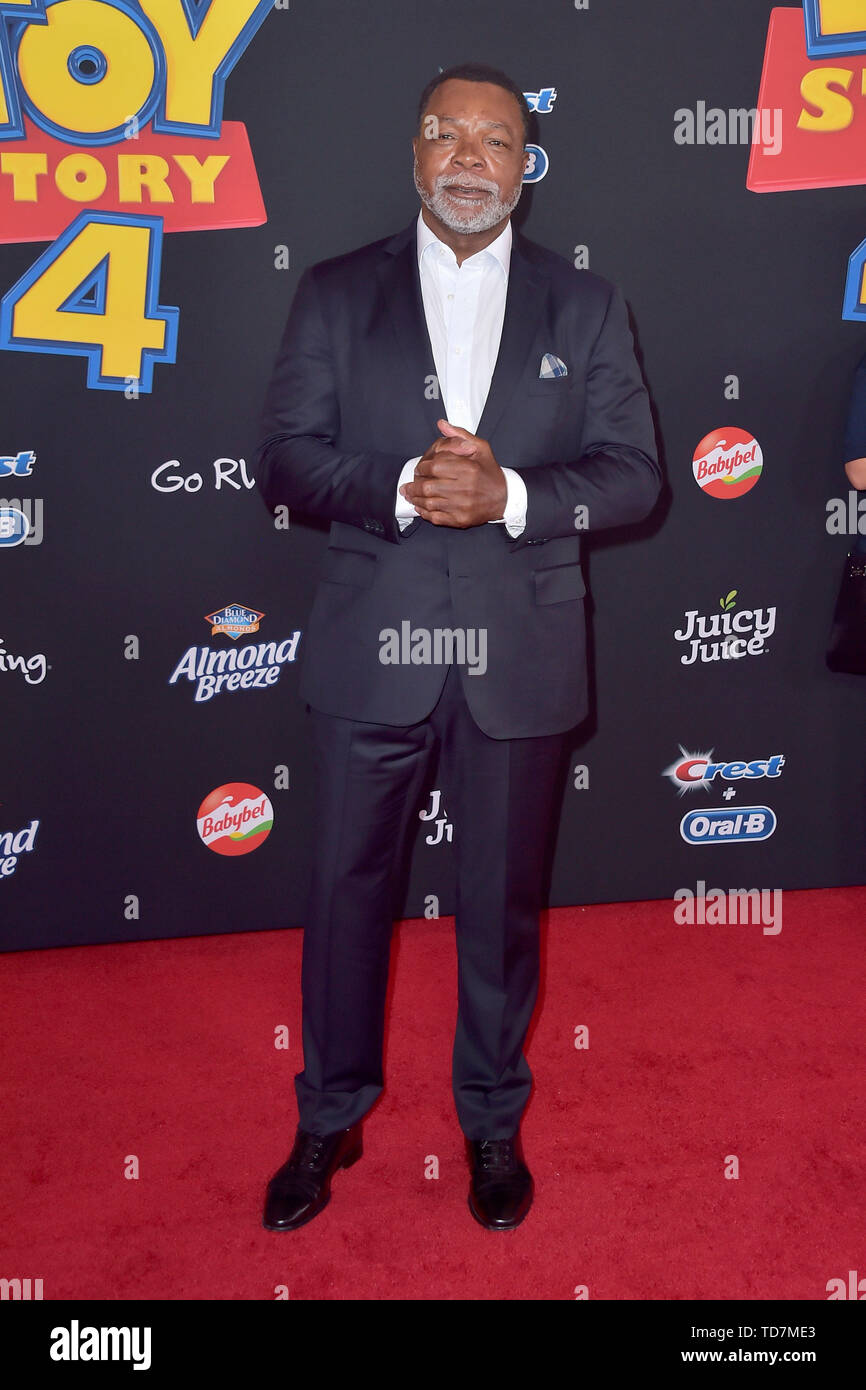 Carl Weathers at the world premiere of the movie 'A Toy Story ...