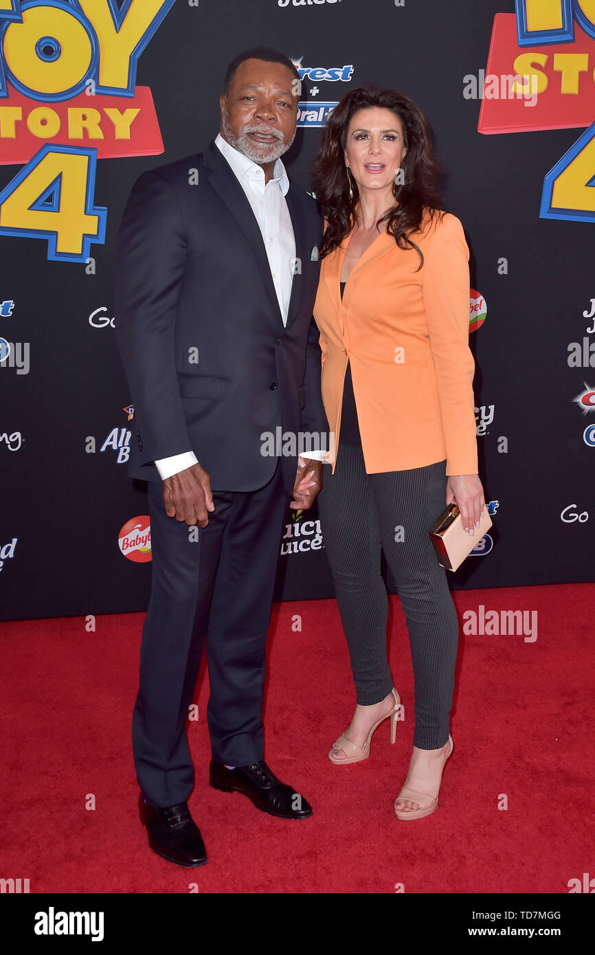 Los Angeles, USA. 11th June, 2019. Carl Weathers with partner Christine ...